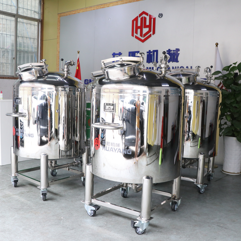 Premium Stainless Steel Liquid Storage Tank for Food, Cosmetic, and ...